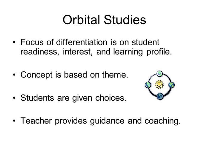 Orbital Studies :: Differentiated-instruction-101